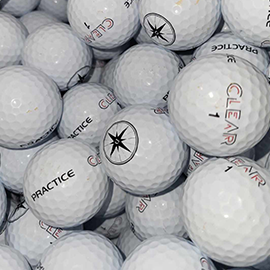 Bulk Clear Practice Range Balls - Halfpricegolfballs.com– Half Price ...