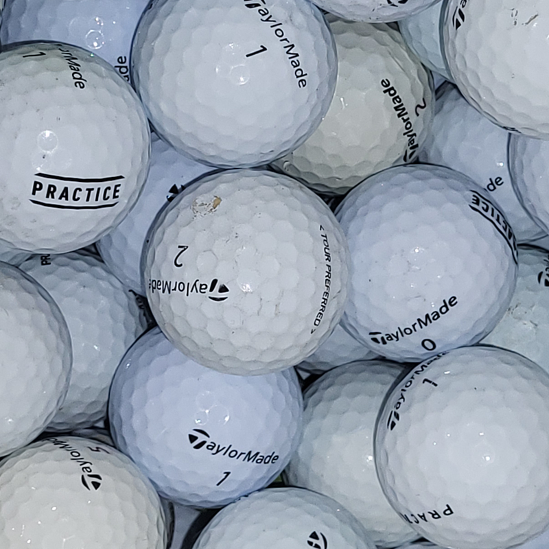 Bulk TaylorMade Mix Practice Range Balls - Halfpricegolfballs.com– Half ...