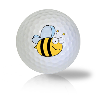 Funny Golf Balls - Cartoon Bee - Halfpricegolfballs.com– Half Price ...