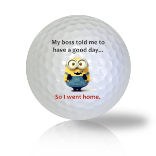 Boss Golf Balls - My Boss Told Me - Halfpricegolfballs.com– Half Price ...