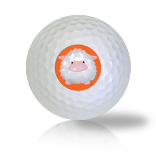 Cute Sheep Golf Balls Used Golf Balls | Halfpricegolfballs.com