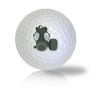 Military Golf Balls - Gas Mask - Halfpricegolfballs.com– Half Price ...