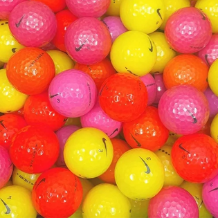 Nike Colour Mix used golf balls - Foundgolfballs.com– Half Price Golf Balls