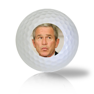 Political Humor - George Bush Golf Balls - Halfpricegolfballs.com– Half ...