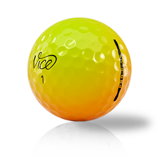 Vice Pro Plus Shade Yellow to Orange Used Golf Balls ...