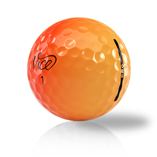 Vice Pro Shade Red to Orange Used Golf Balls | Halfpricegolfballs.com
