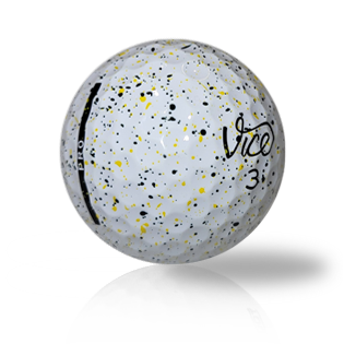 Vice Pro Drip Yellow And Black Used Golf Balls | Halfpricegolfballs.com